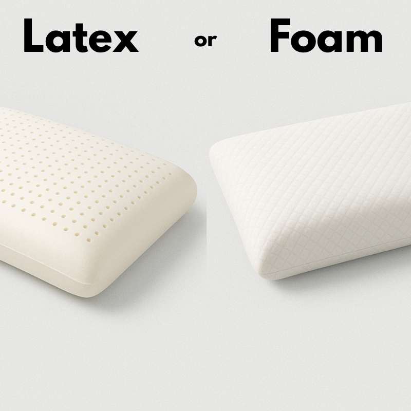 Latex vs Memory Foam Pillow: Pros, Cons, and Best Choices for Sleep ...